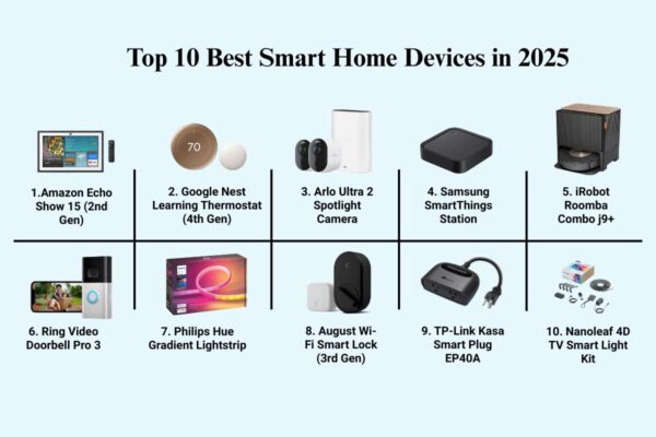 Best Smart Home Devices in 2025 That Makes Life Easy | CyberPro Magazine