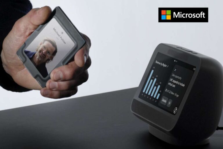Microsoft Wearable AI Badge Introduced for Office Workers to Automate ...